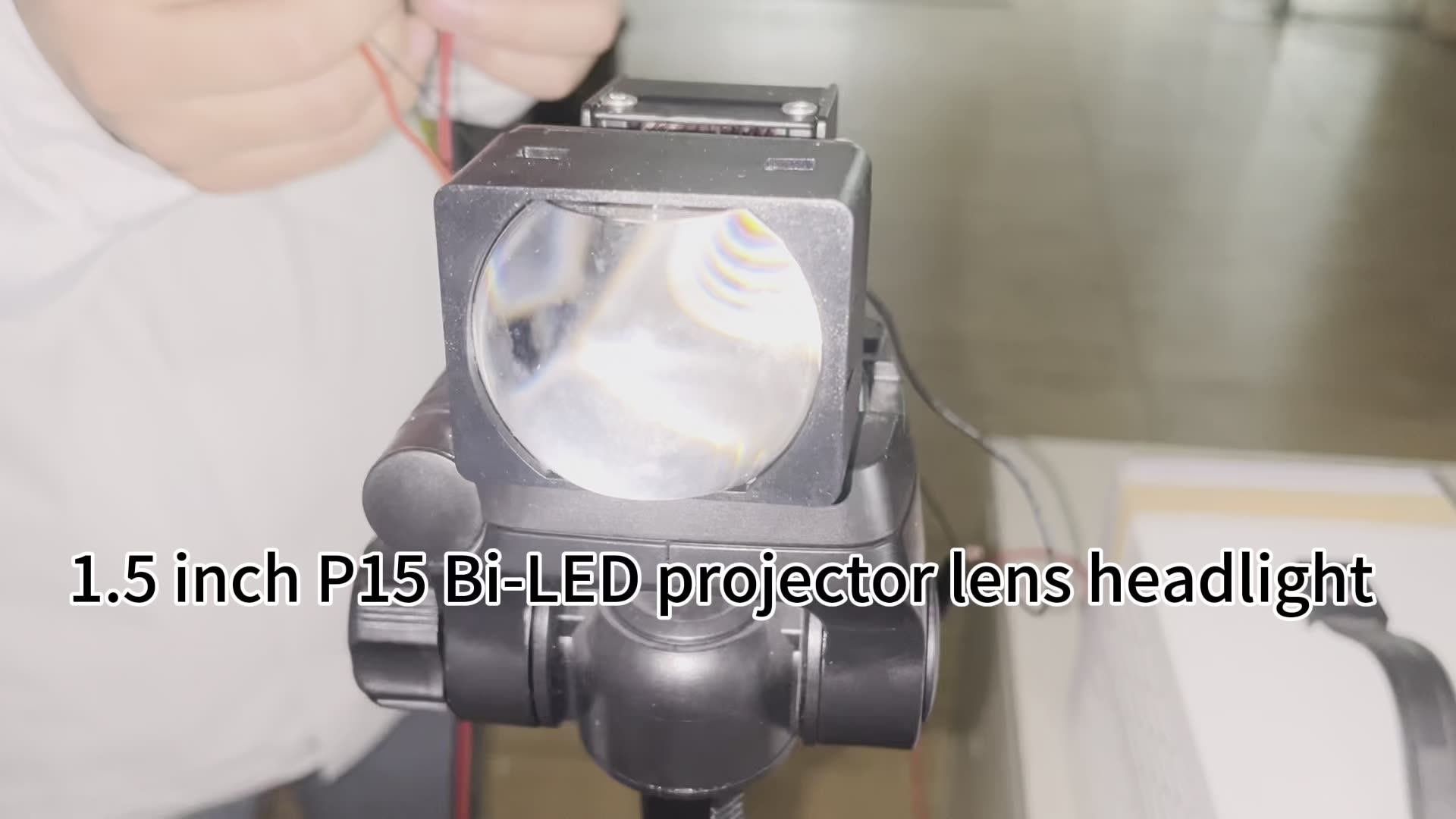 1.5 Inch P15 90w H/l Beam Mini Bi Led Projector Lens For Car Lighting ...