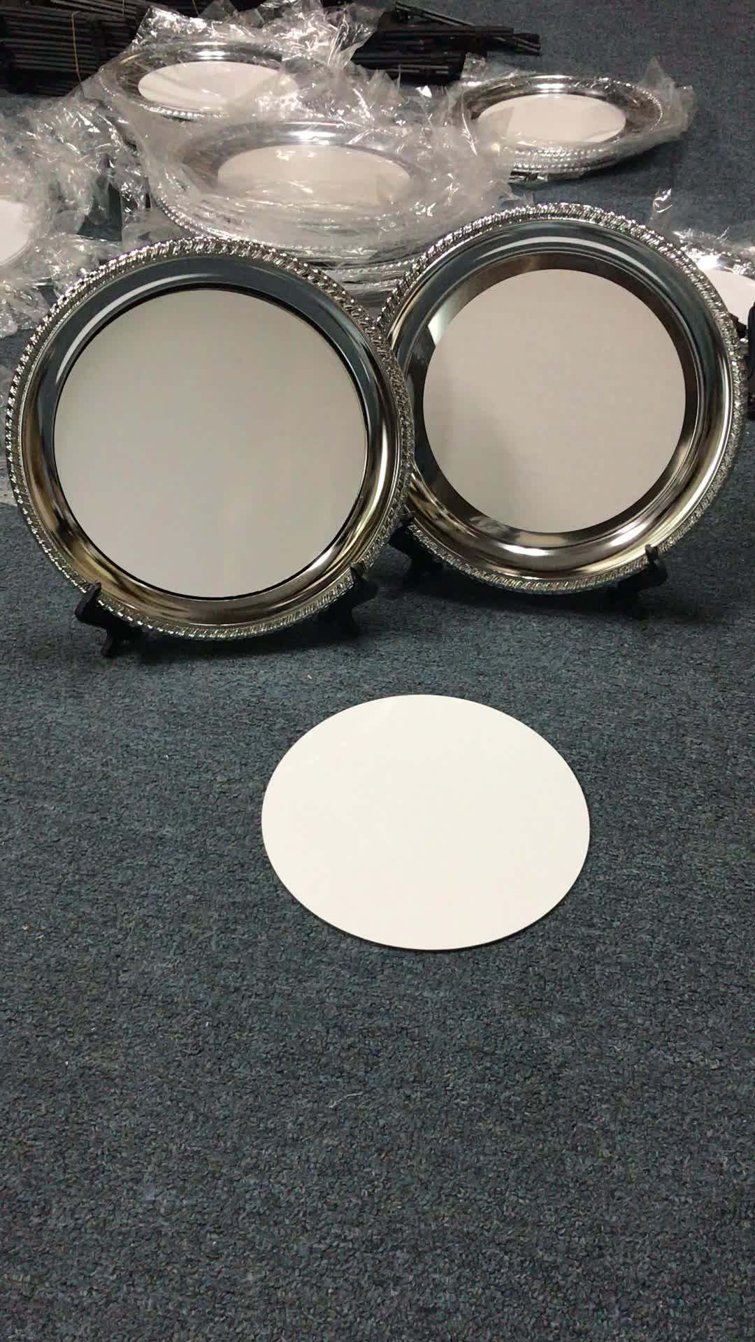 Popular In Usa,10 Inch Sublimation Blank Metal Plate With Aluminum ...