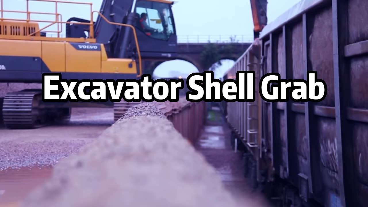 Excavator Hydraulic Clamshell Designed For Use On Truck Mounted Cranes ...