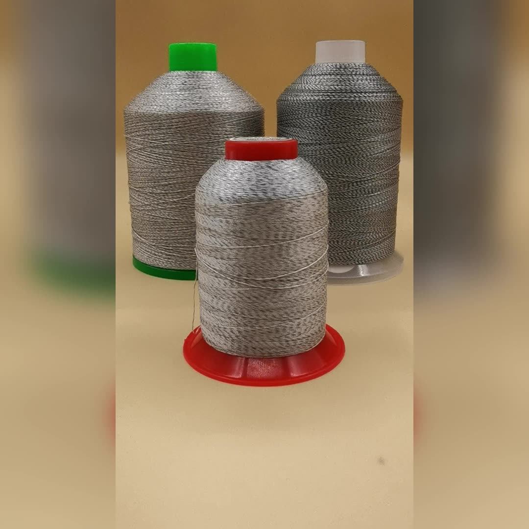 Silver Plated Conductive Embroidery Thread Anti Static Sewing Thread ...