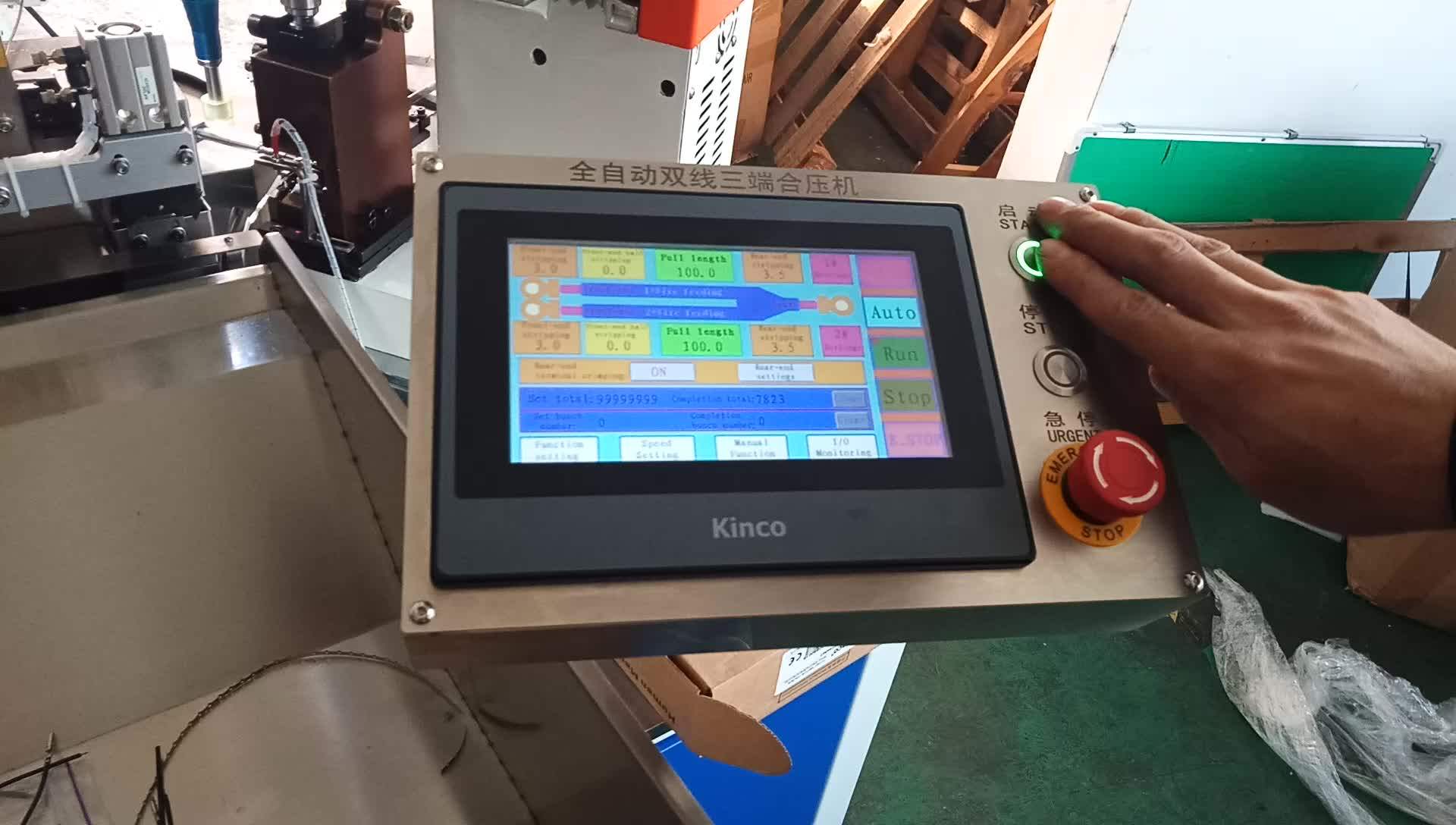 Automatic Wire Harness Cutting Crimping Machine Terminal Applicator ...