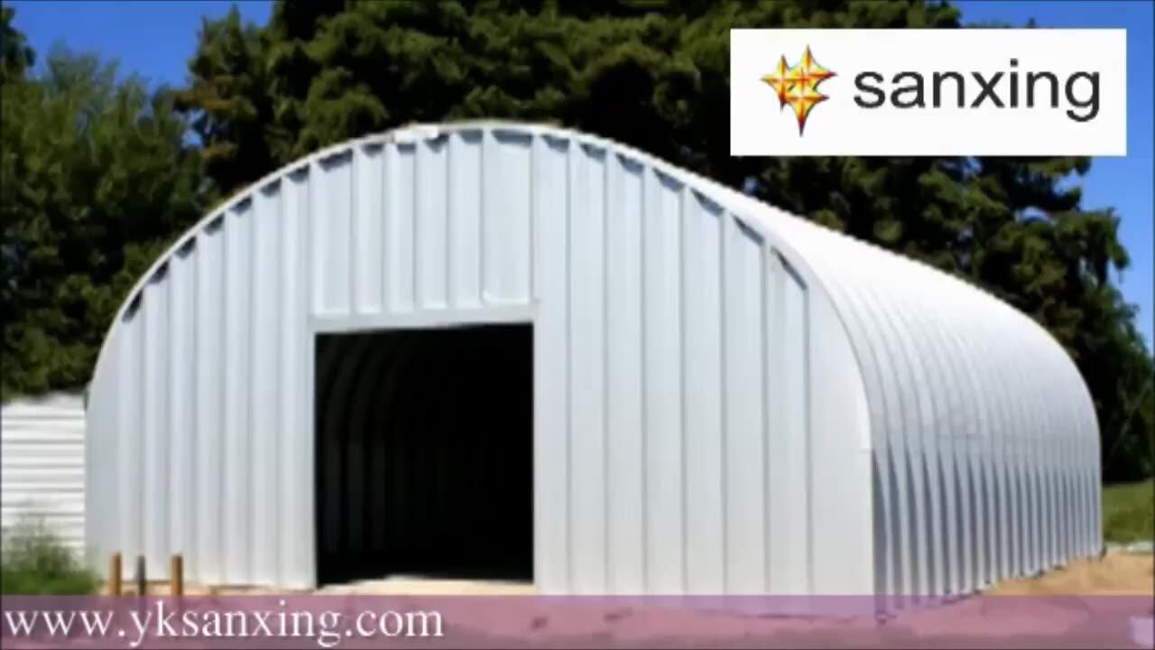 Quonset Hut Kits And Arch Steel Building Quonset Metal Roof Screw-joint ...