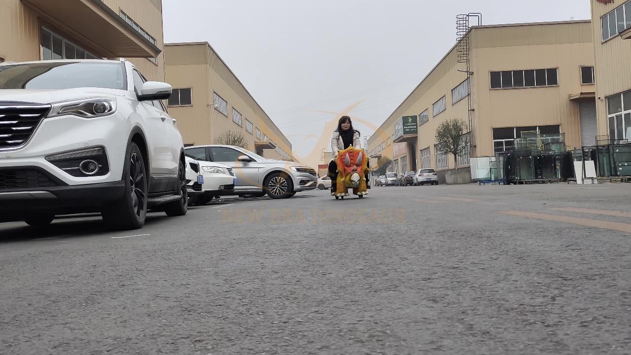 Dino Park Motorized Electric Dinosaur Ride For Kids Dinosaur Scooter ...