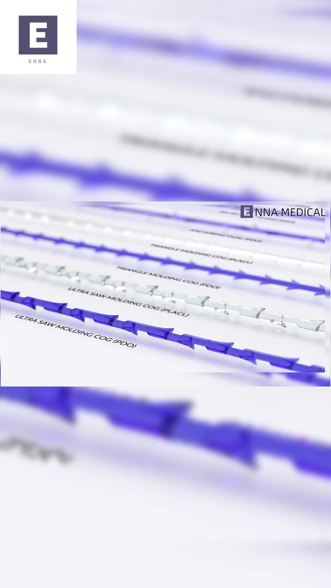 Enna Pdo Thread Lift Korea Hilos Meso Pdo 4d Cog 38mm Pdo Thread Sharp ...