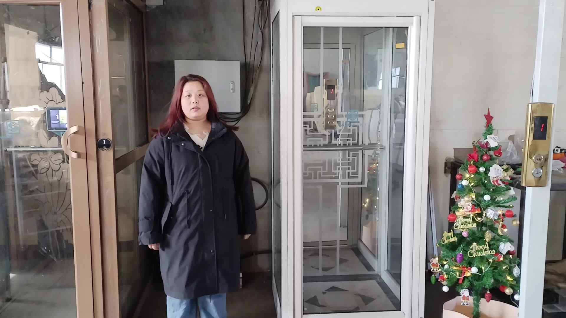 Residential House Mini Elevator Lift Shaftless Home Elevator 3 Floor ...