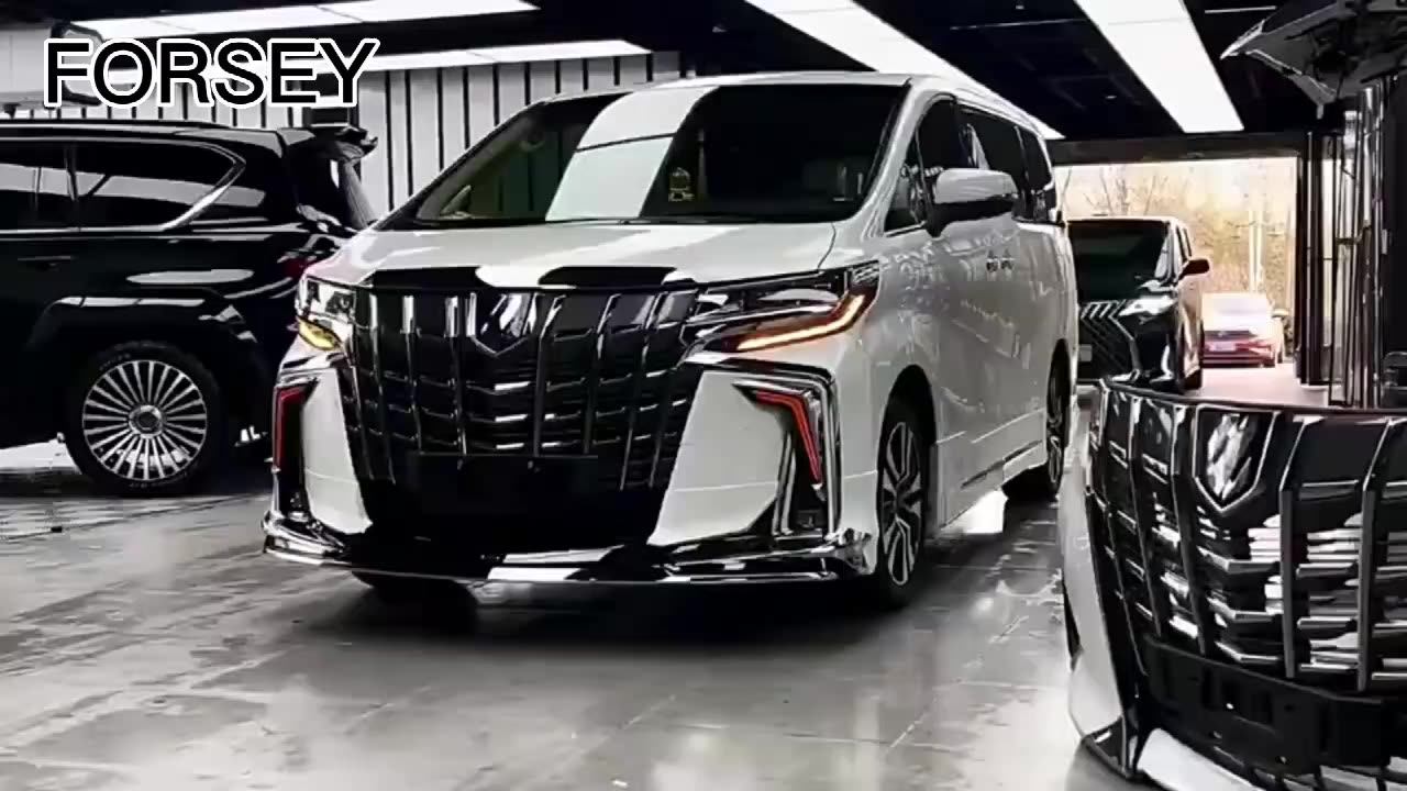 2019 Conversion Alphard Sc Body Kit Bumper For Toyot Alphard 2015+ 100% ...