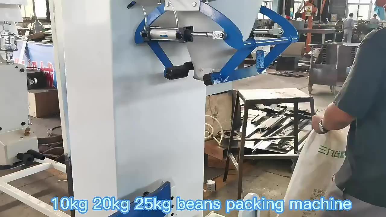 20kg 30kg 40kg Automatic Weighing Filling Bagging Feed Rice Wood Pellet ...