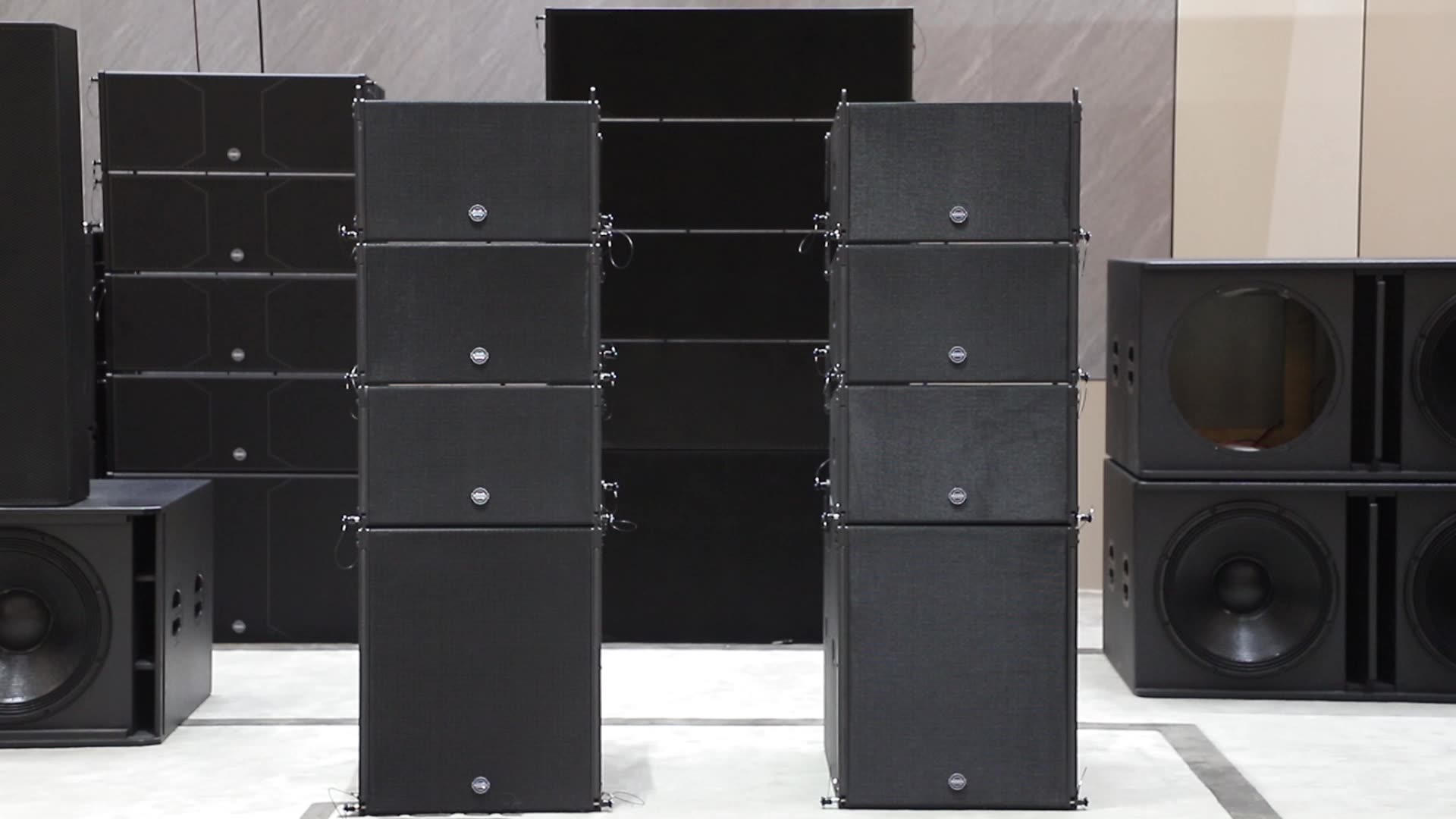 2024 Best 750w High Power Dual 15 Inch Subwoofer Outdoor Sound Passive System 2.0 Professional ...