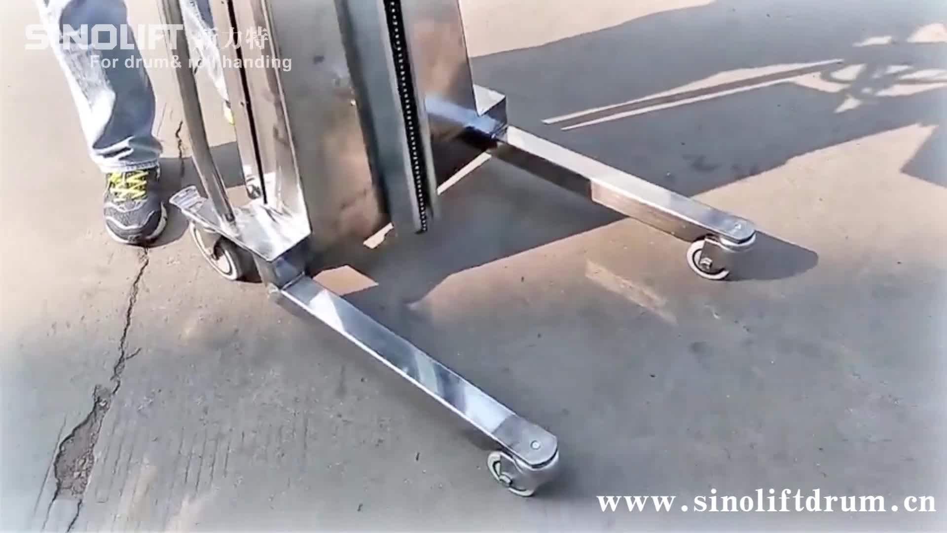 Sinolift Pallet Stacker E80 E100 E150 E200(l) Mini Electric Pallet Stacker - Buy Electric Pallet ...