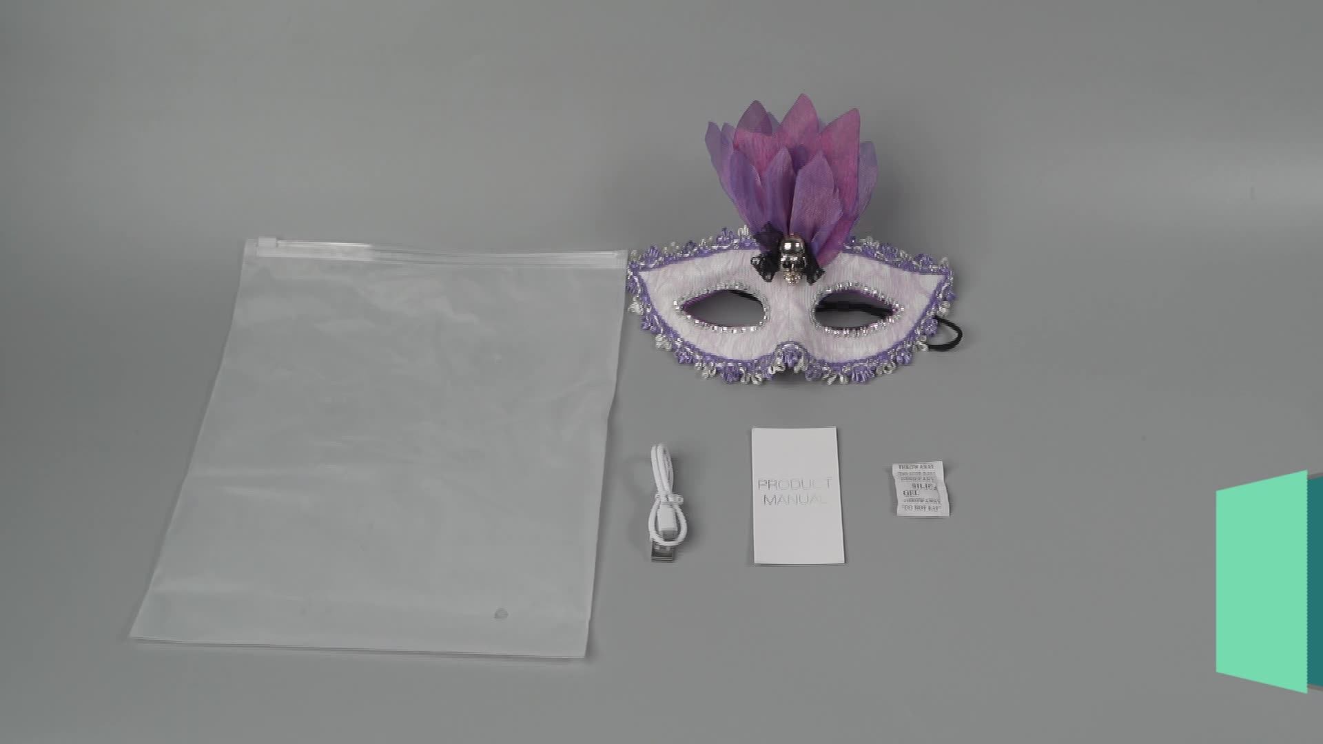 Simple Design Led Light Up Venetian Masquerade Masks Party Masks ...