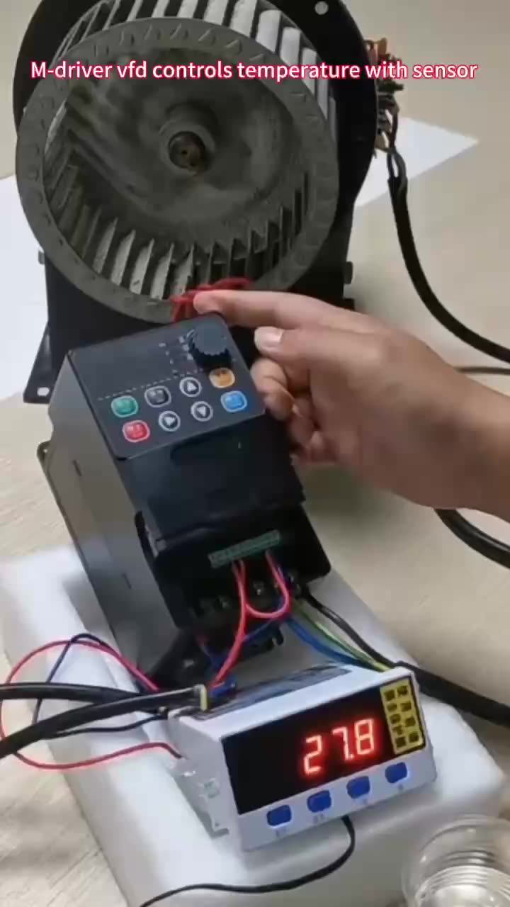 M-driver 3 Phase 220v Variadores De Frecuencia 4kw 5hp Pid Water Pump ...