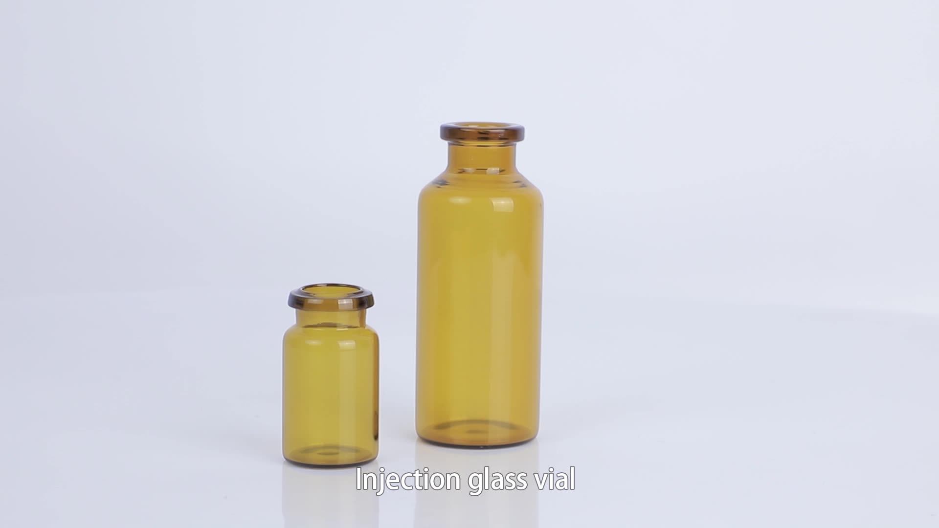 Iso 10r Amber Glass Vial - Buy 10ml Glass Bottle,Glass Injection Bottle ...