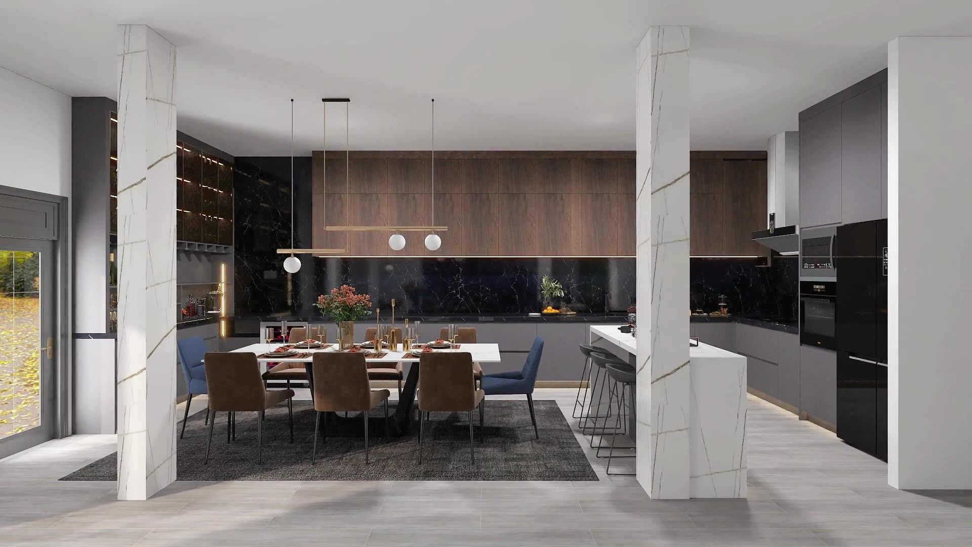 Gary Kitchen Gloss Kitchen Cabinet Designs Integrated Kitchens - Buy ...