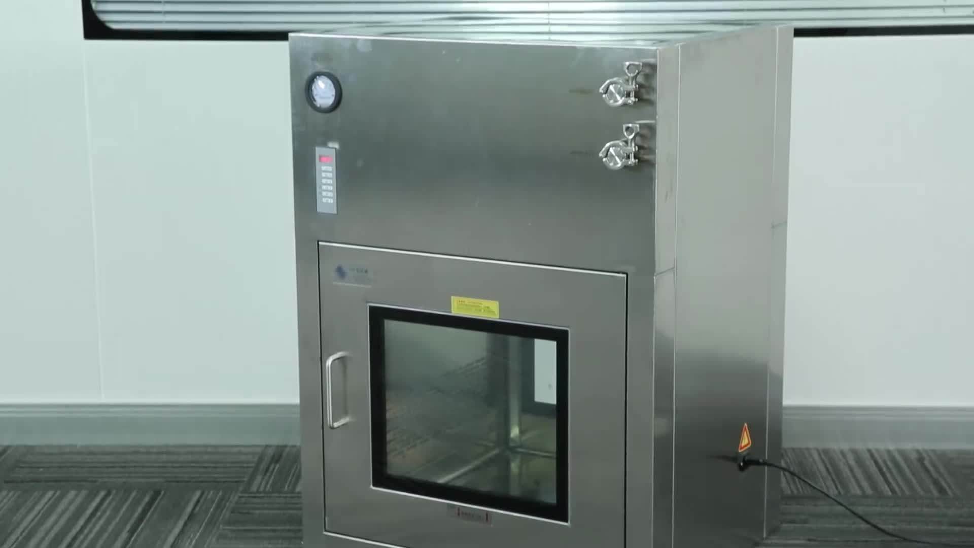 Clean Room Static Dynamic Pass Box Ce Standard Electronic Mechanical ...