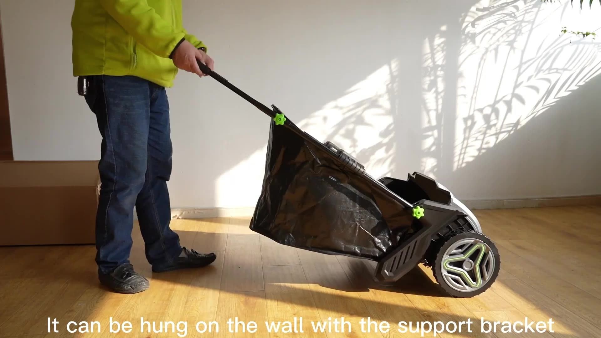 Wholesale Garden Manual Push Grass Leaf Sweeper Powered Lawn Sweeper ...