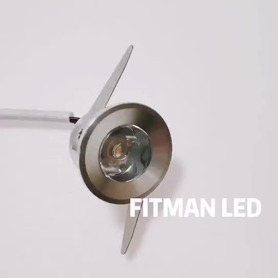 Mini Led Downlight 1w 100v-240v Jewelry Display Ceiling Recessed ...