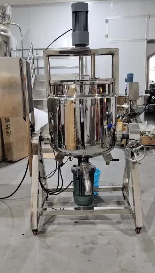 High Shear Homogenizer Mixing Machine For Shampoo Hand Cream Toothpaste ...