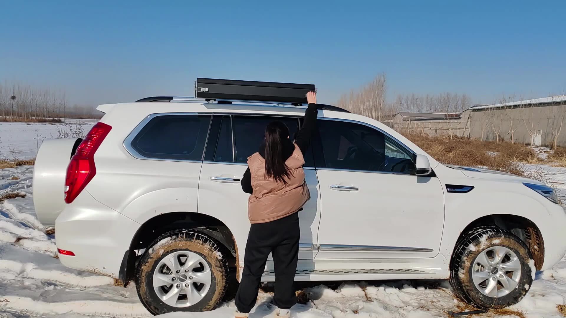 Portable Four-season Hard Shell Car Shower Tent Awning Quick Opening ...