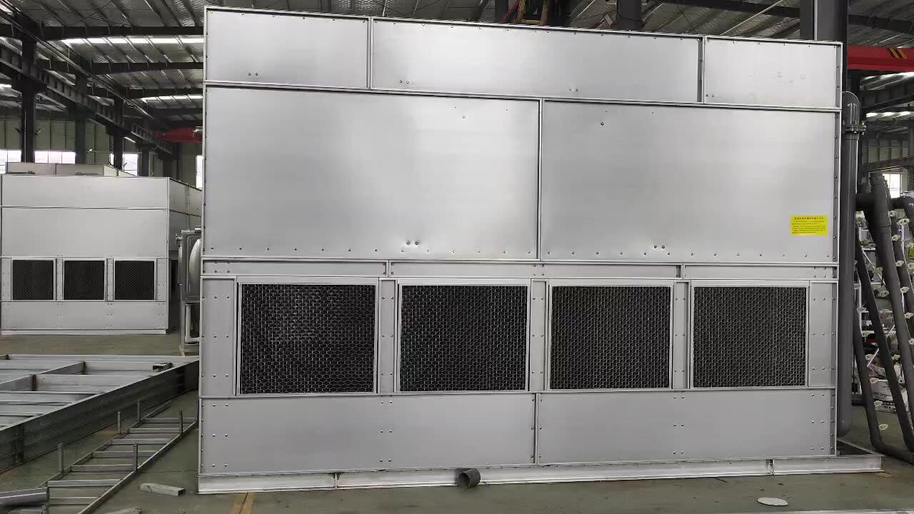 Industrial Closed Cooling Tower Cross Flow Stainless Steel Circuit ...