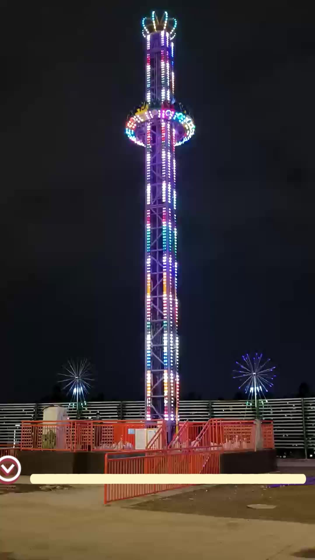 Amusement Park Rides Fairground Attractions Free Fall Tower Ride For ...