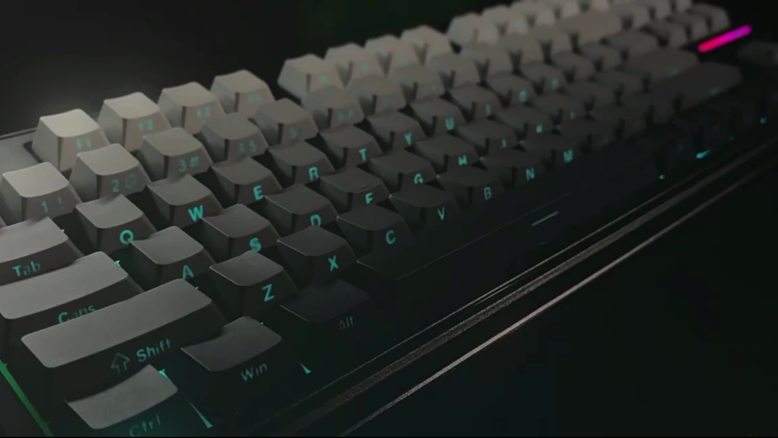 Attack Shark M87 Mechanical Keyboard 3-mode 2.4g Bt 87-key Rgb Full Key ...