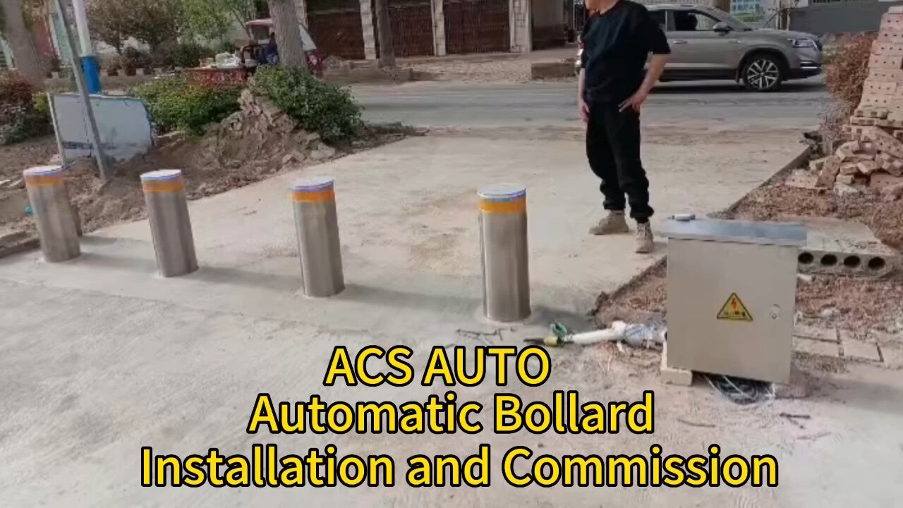 Hydraulic Automatic Removable Electric Parking Bollards Residential ...