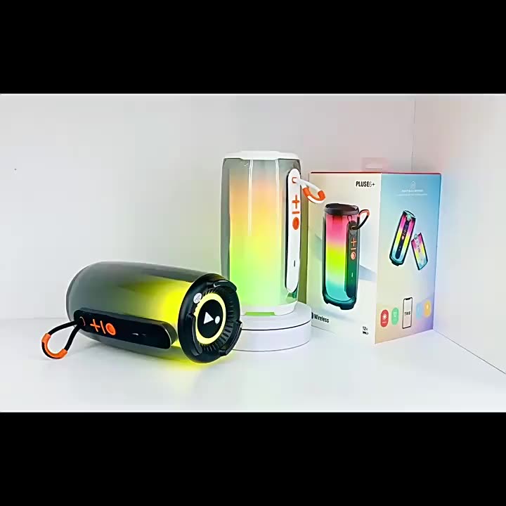 Pulse 6 Rgb Wireless Portable Speaker Pulse6 Led Flashlight Waterproof Speaker Boombox Outdoor ...
