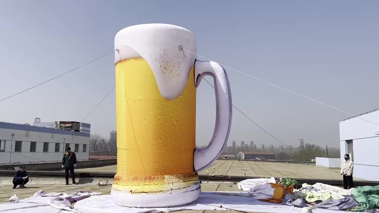 Brand Promotion Inflatable Model Inflatable Beer Bottle Inflatable ...