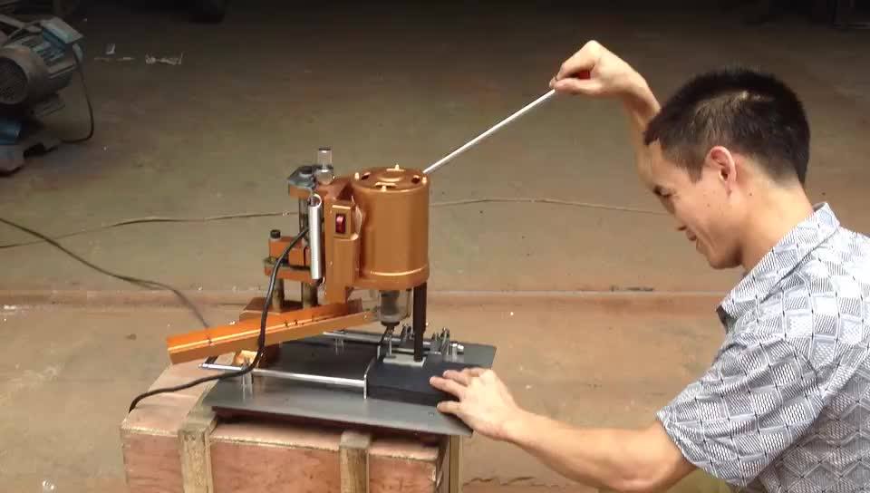 Upper Leather Punching Machine Shoe Eyelet Hole Punching Machine - Buy ...