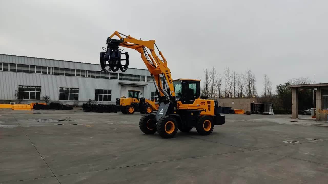 China Sugar Cane Grab Loader Zl-948 4 Wheel Cane Lifter Machine - Buy ...