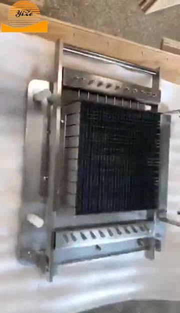 Automatic Stainless Steel Double Chocolate Block Guitar Cutter Raw ...