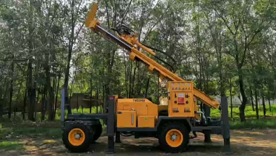 Jcdrill Top Drive Rotary Percussion Diesel Drilling Rig Kaishan ...