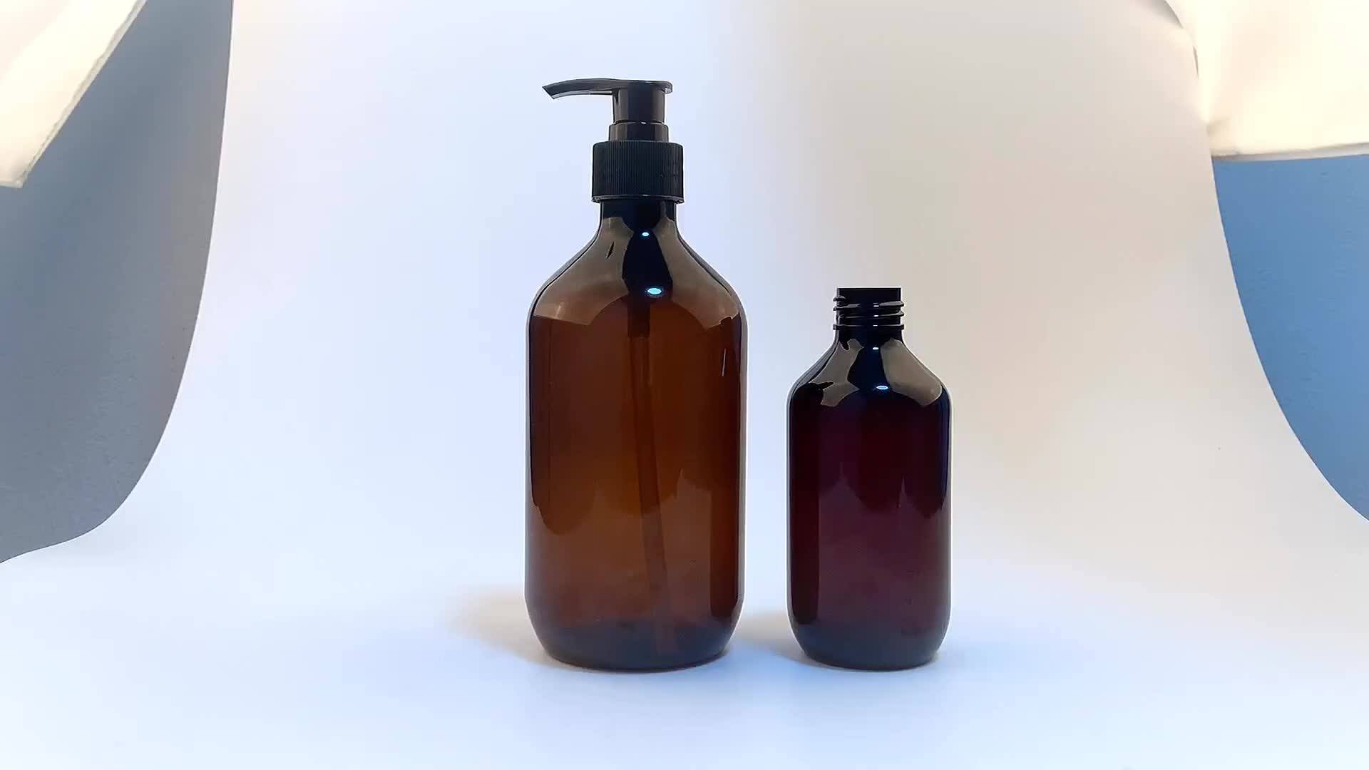 Custom Biodegradable Plastic Shampoo Bottle 500ml With Pump - Buy ...