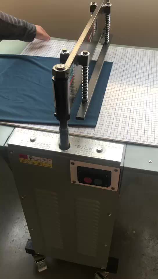 Electric Zigzag Fabric Sample Cutting Machine Textile Fabric Cloth ...
