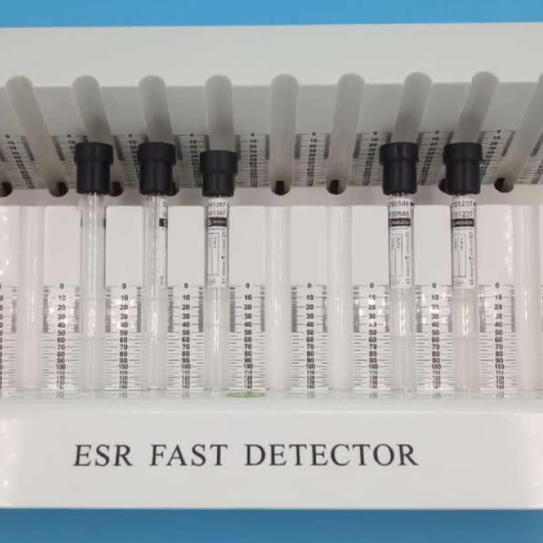 Black Disposable Laboratory Fast Detector Esr Tests Blood Tube Sand ...
