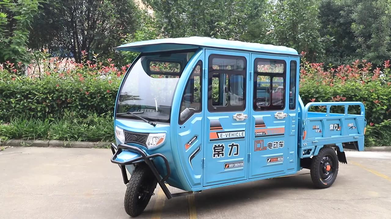 Chang li 2020 electric tricycle for passengers and cargo and electric ...