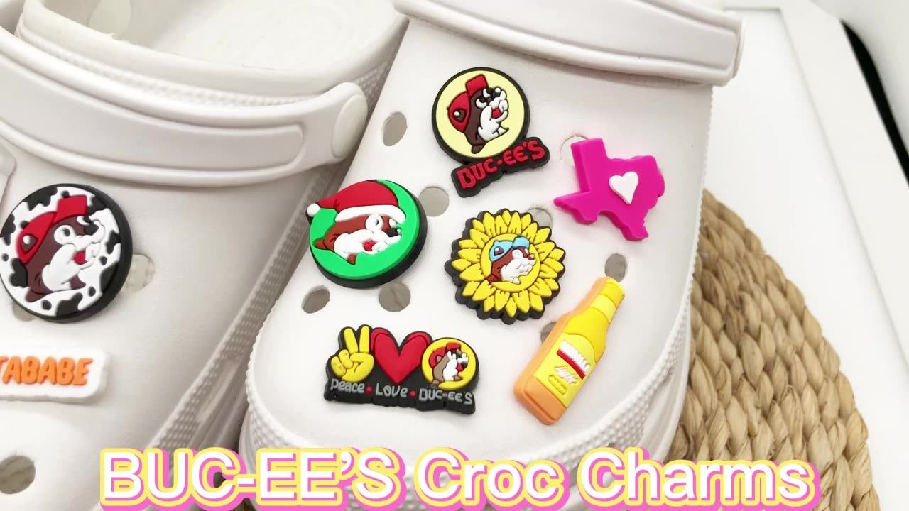 Bucees Croc Charms Houston Astros Buc-ees Texas Croc Shoe Charms I Love ...