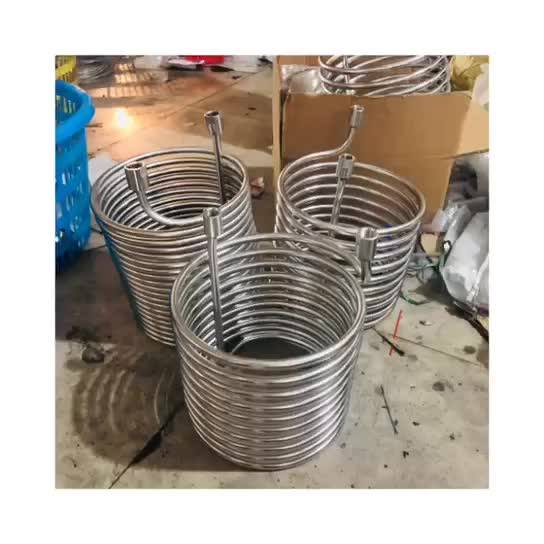 Astm Ss304 Ss316 Seamless Coil Pipe With Polished Bright Surface Heat ...