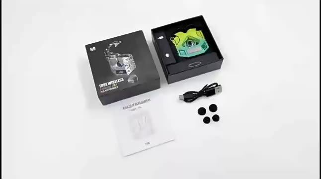 H9 Tws Earbuds Enc Noise Reduction Low Latency In-ear Gaming Hifi ...