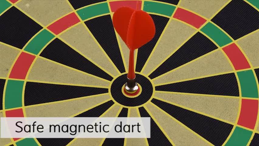 Junye 38*32cm Soft Tip Kids Magnet Dart Board Set With 4 Darts Magnet ...