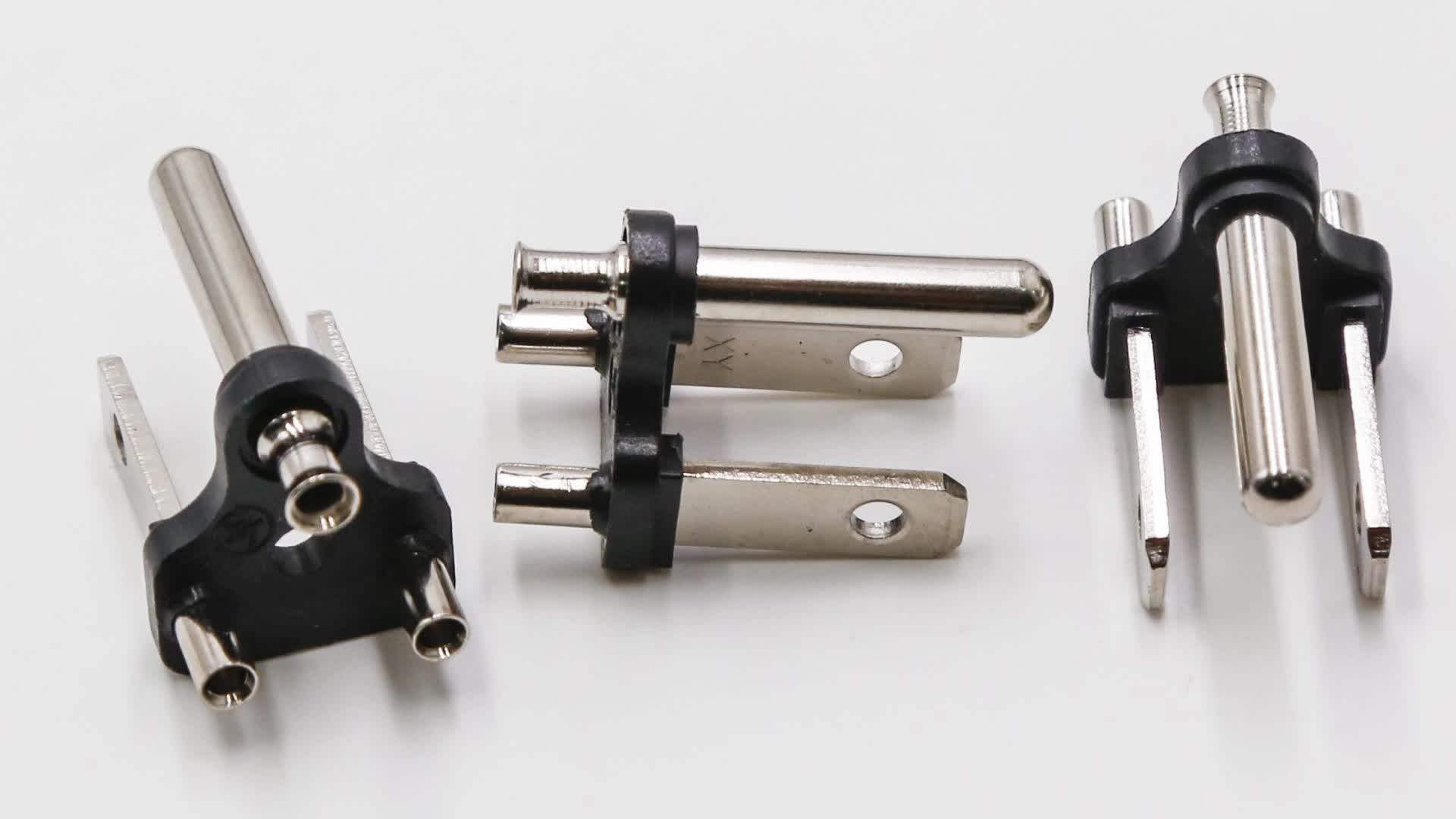 American Standard Plug Insert With 3 Pins 15a 110v Xy-13 - Buy Us Plug ...