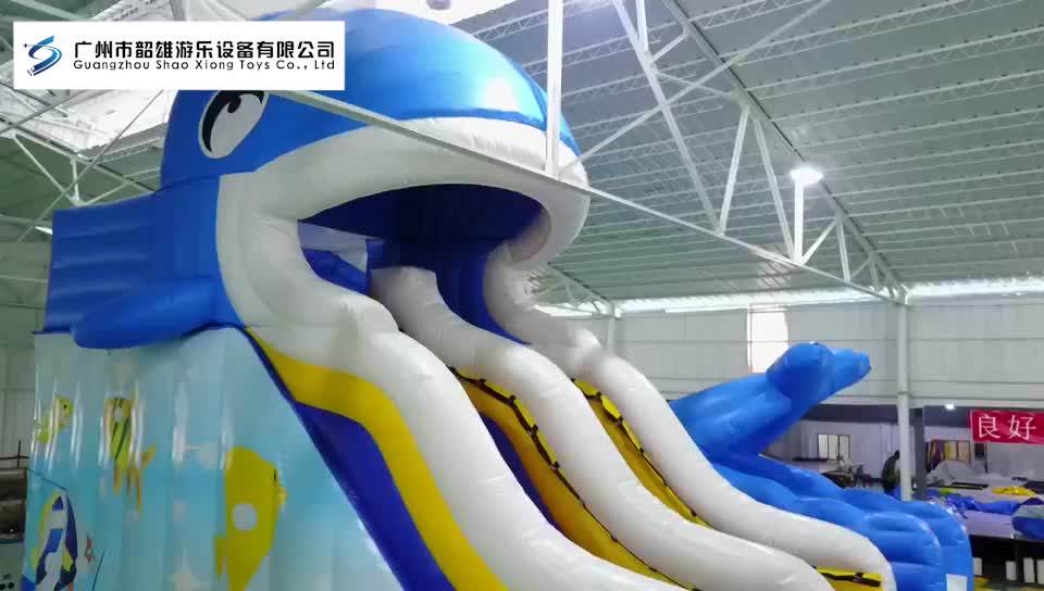Commercial Outdoor Backyard Inflatable Swimming Pool Waterslides Water ...