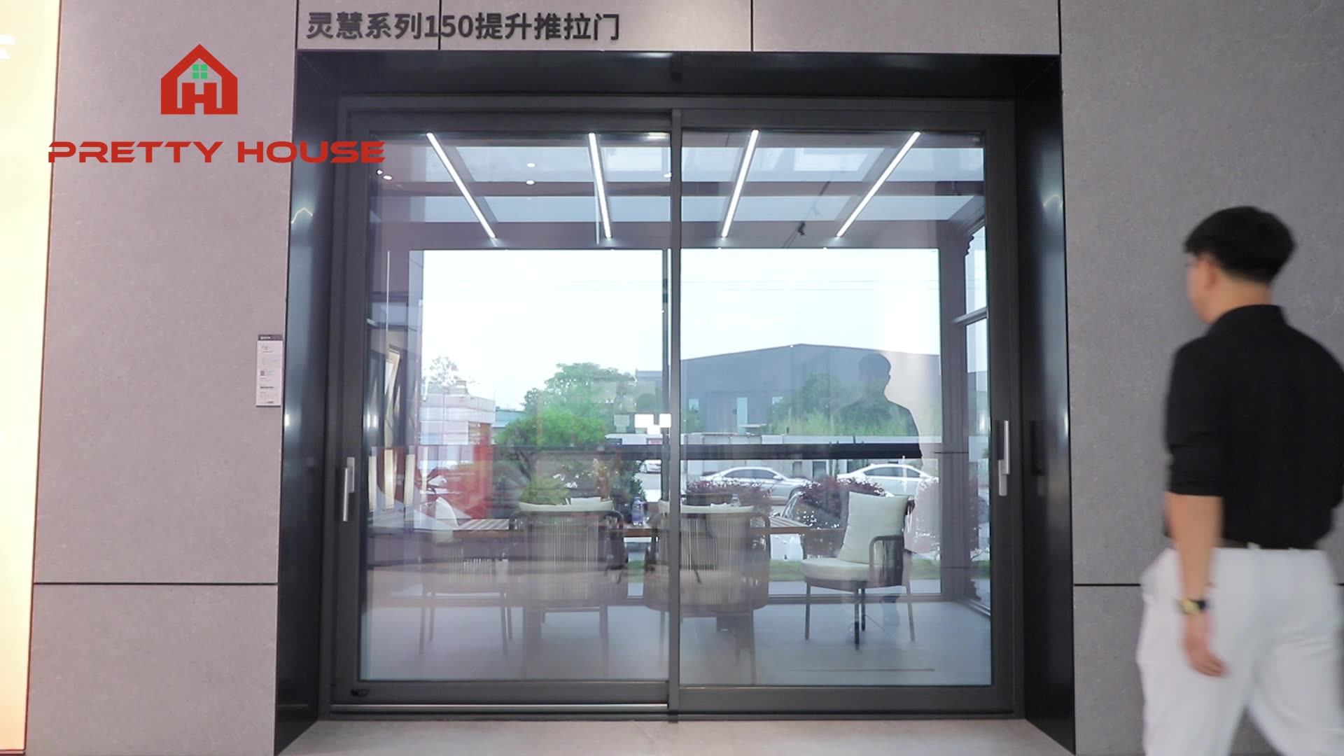 High Performance Custom Lift Sliding Door System Thermal Break ...