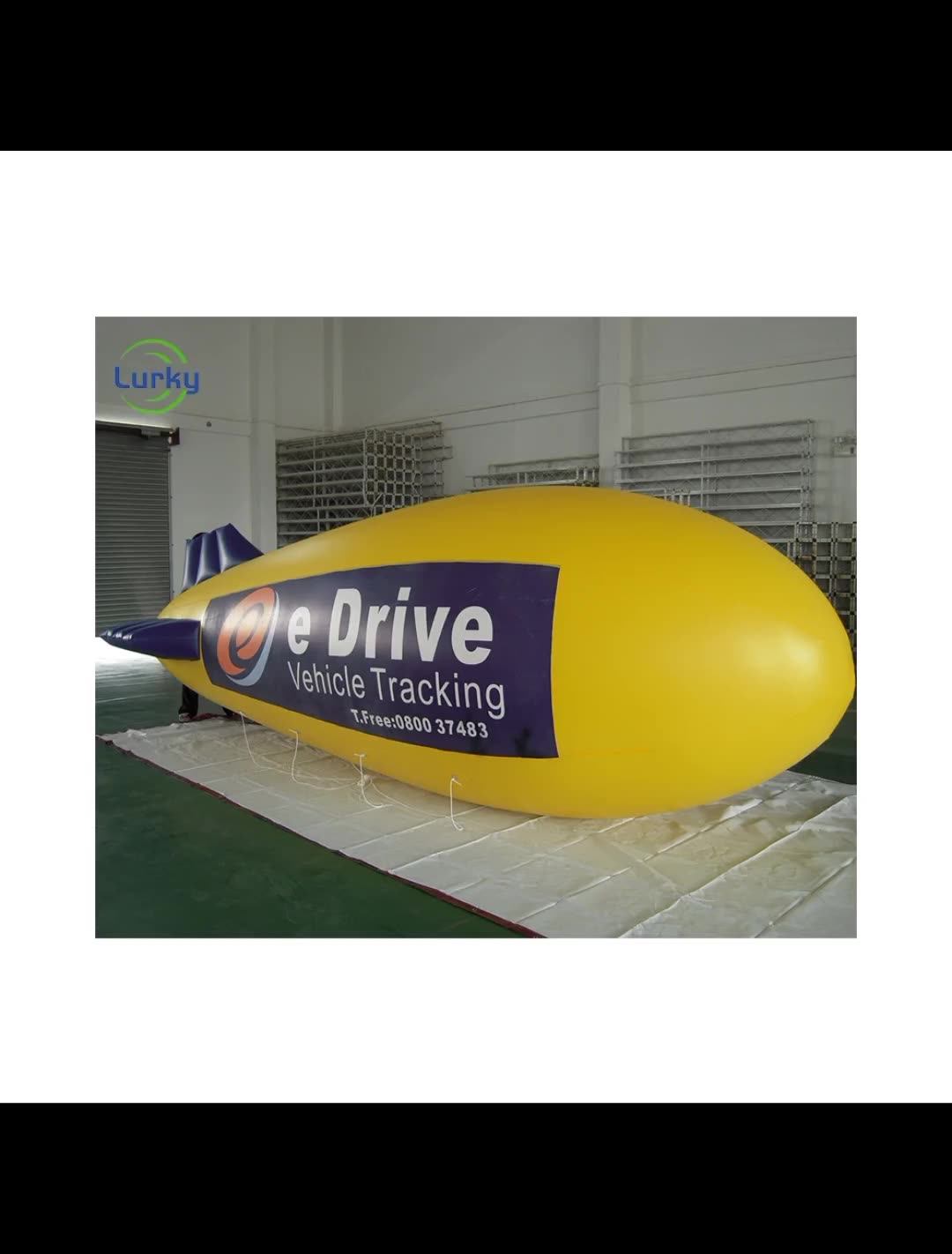 Easy Installation Giant Shape Like Airship Of Advertising Inflatable ...