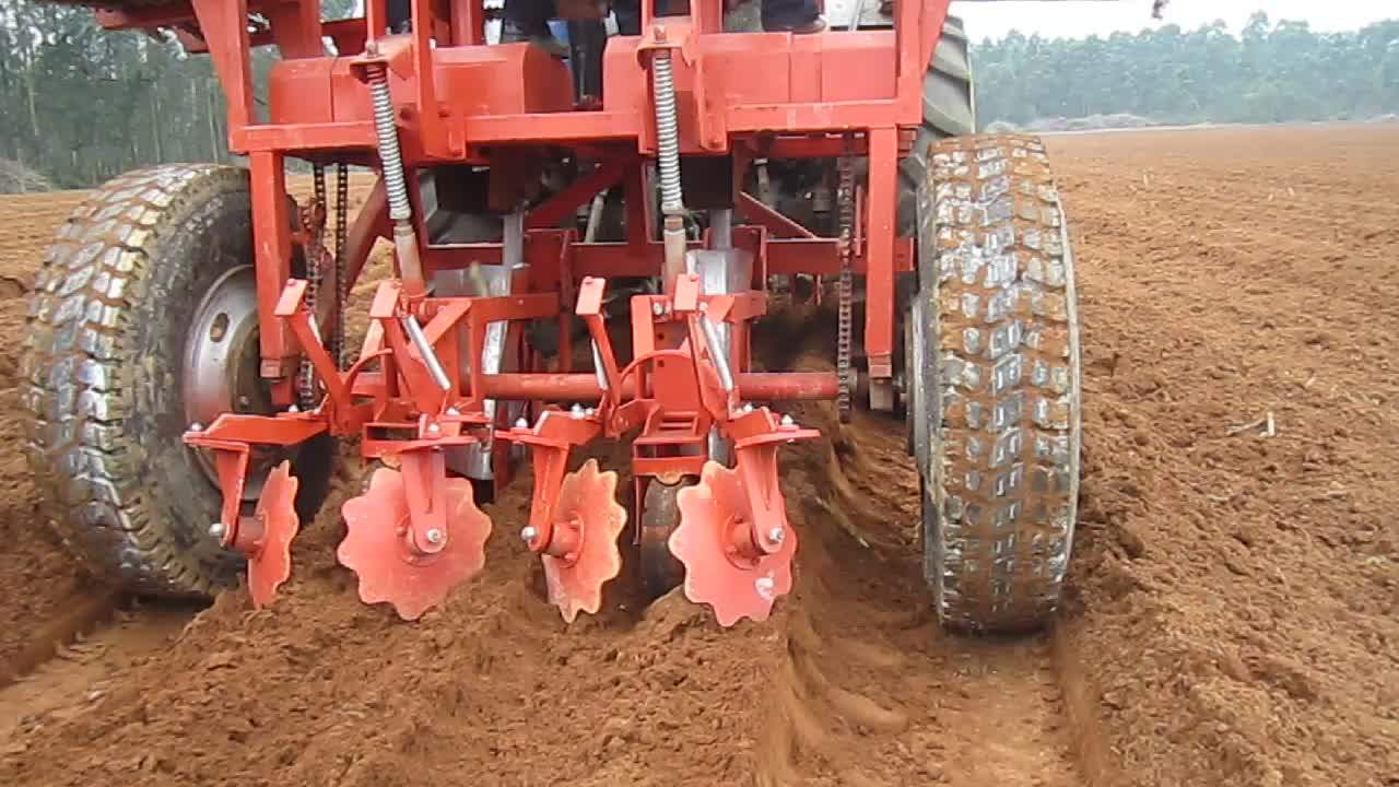 Good Quality 2 Rows Cassava Planter Machine/newest Cassava Planting ...
