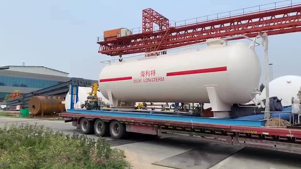 2.5 Mt Capacity Lpg Skid Tank 5000 Liter Lpg Refilling Plant - Buy 2 ...