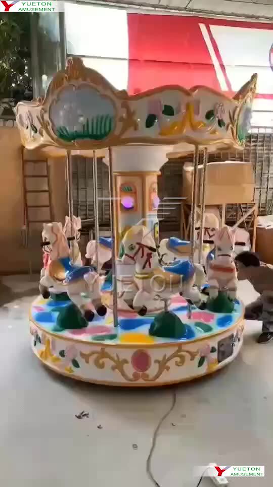Small Kids Mini 3 Seat Merry Go Round Carousel For Sale - Buy Kids Mini ...