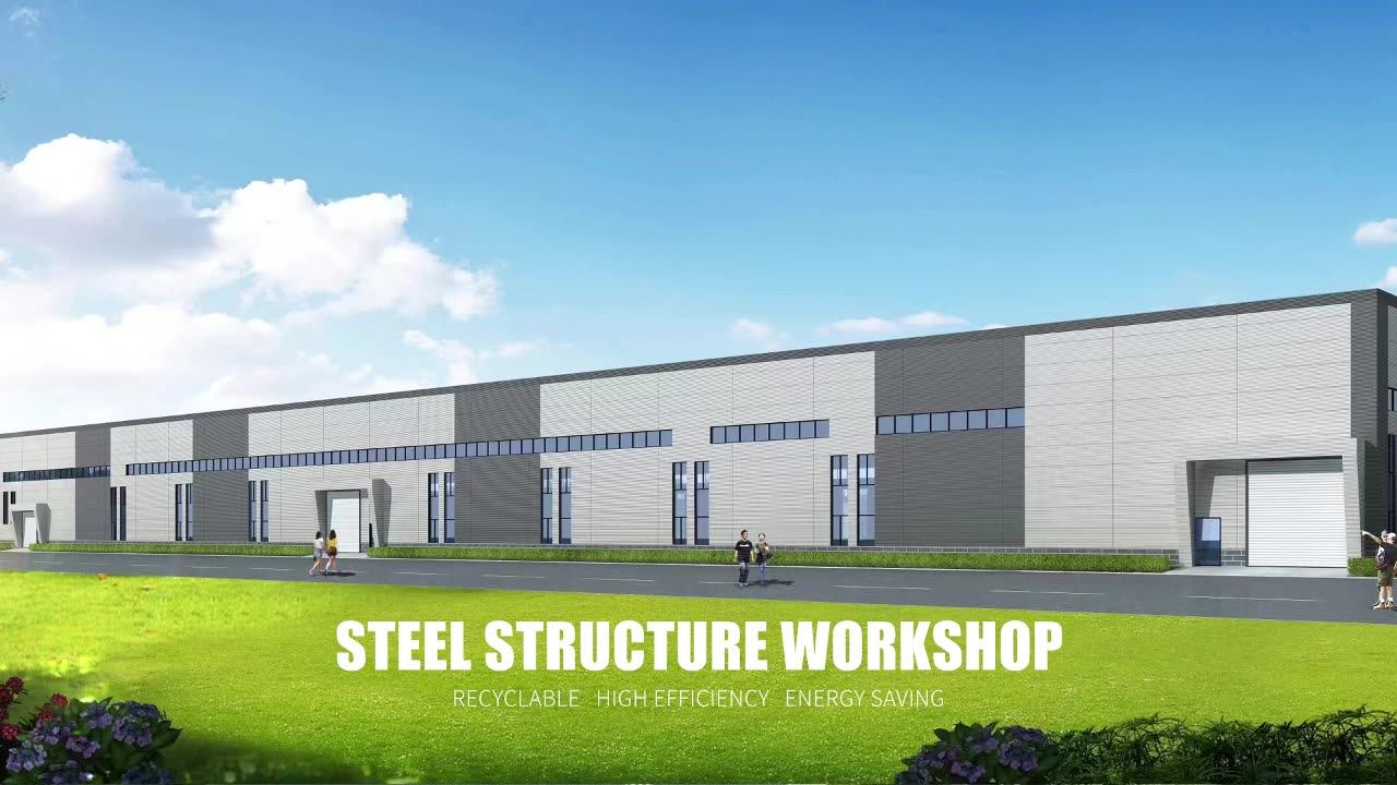 Custom Steel Structure Logistics Warehouse Fabrication Design Company ...