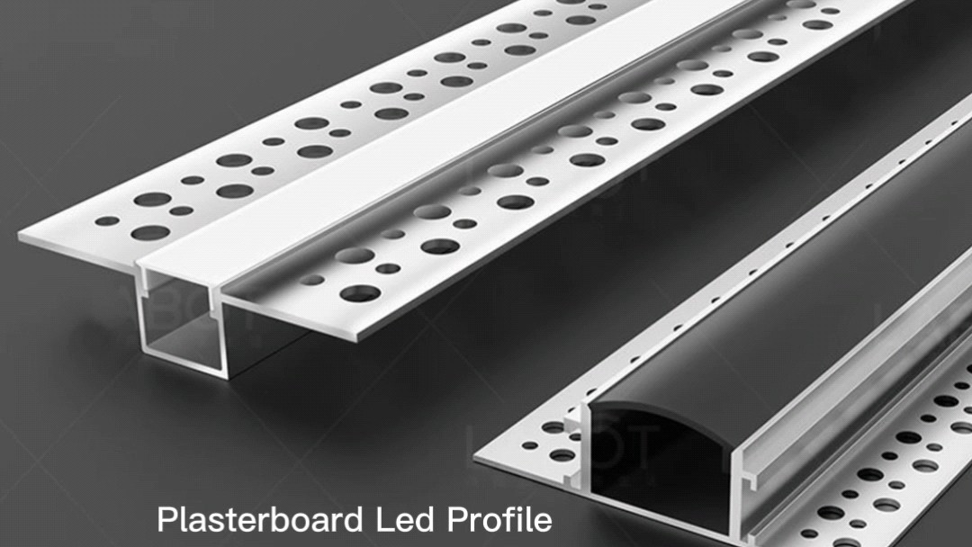 For Ceiling Bar Lighting Strip 1m 2m 3m Extruded Led Channel Recessed ...