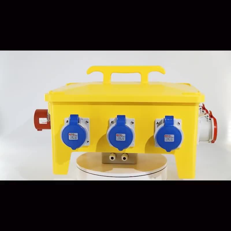 3 Phase Distribution Electrical Panel Box Ip65 - Buy 3 Phase Electrical ...